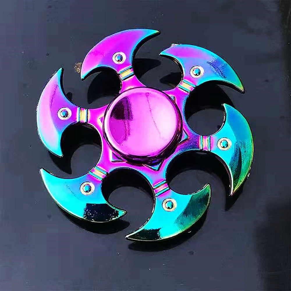 Metal Rainbow Fidget Spinners| Olivia's Fidget Lab