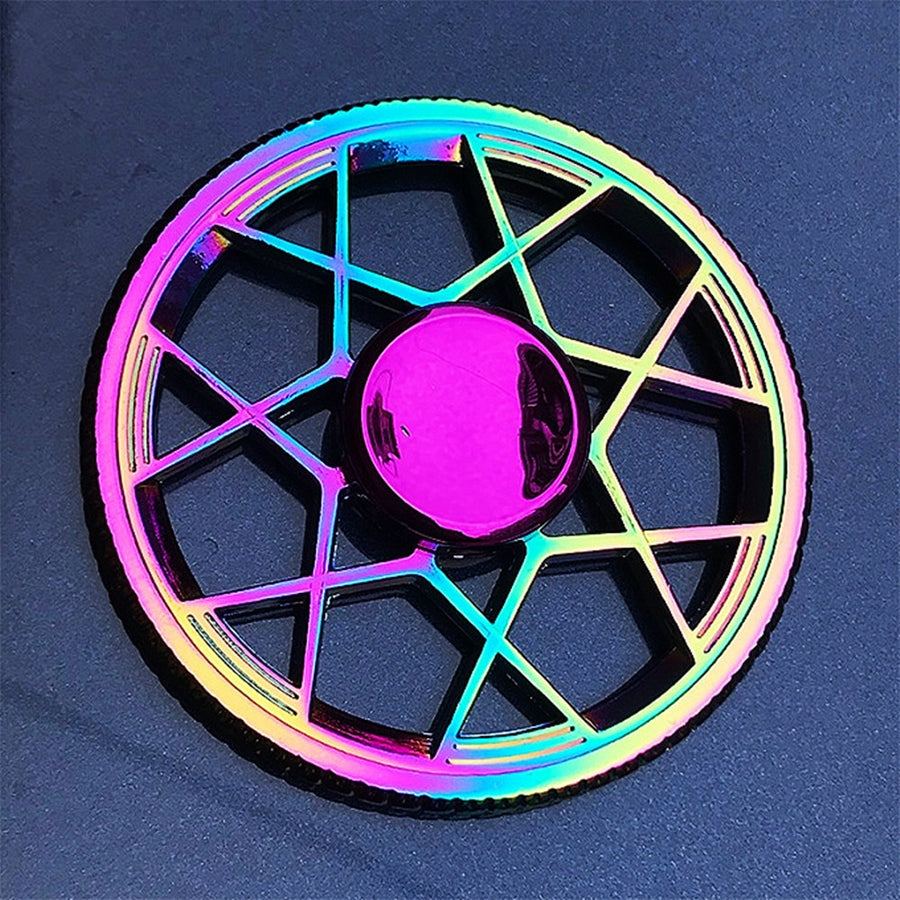 Metal Rainbow Fidget Spinners| Olivia's Fidget Lab